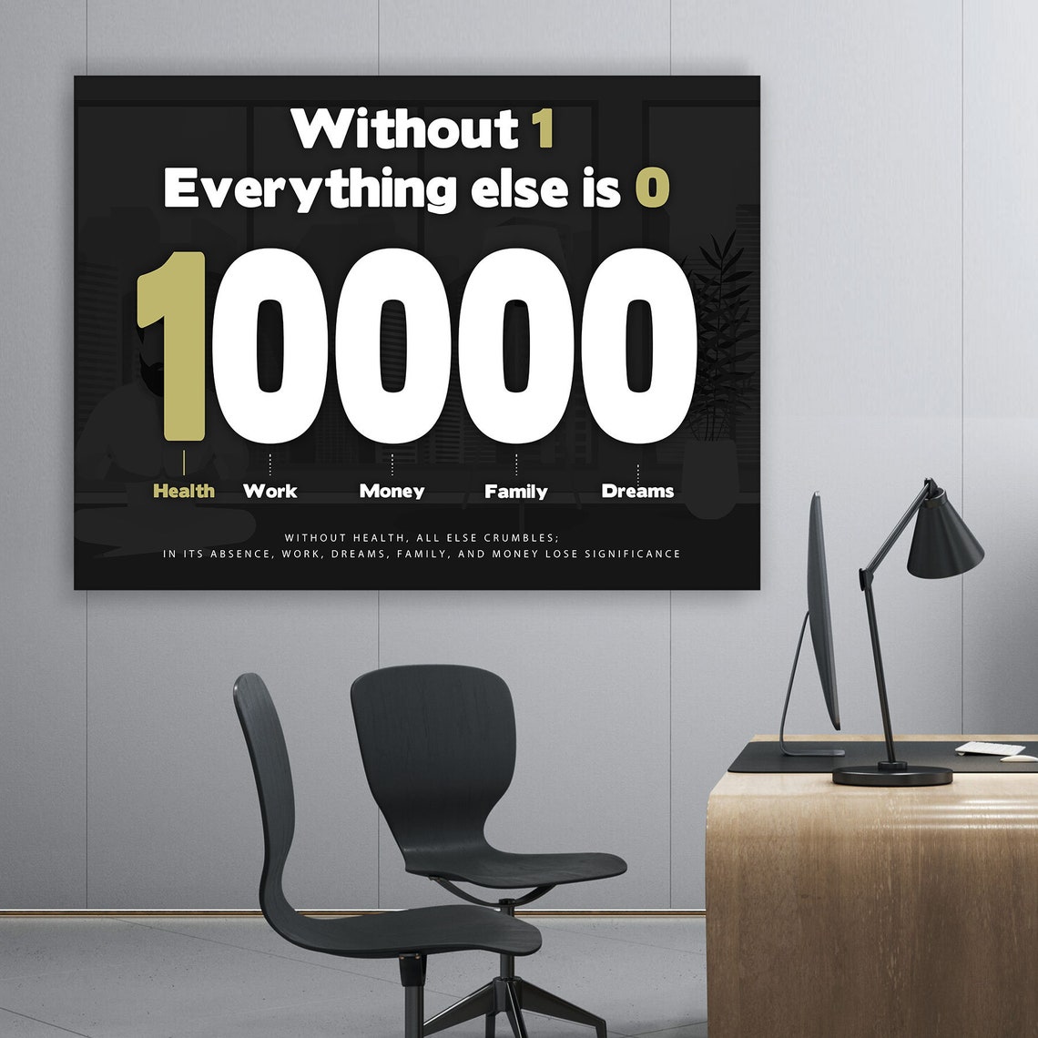 Inspirational Wellness Quote Printable, Elevate Mental Health, Inspire ...