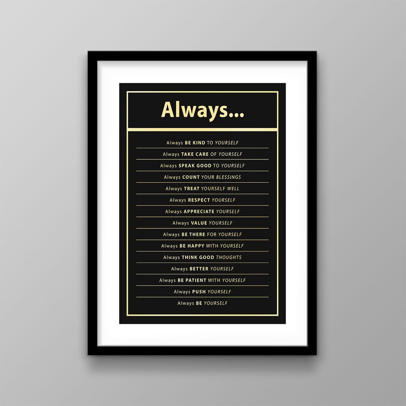 Poster Inspirational - Etsy