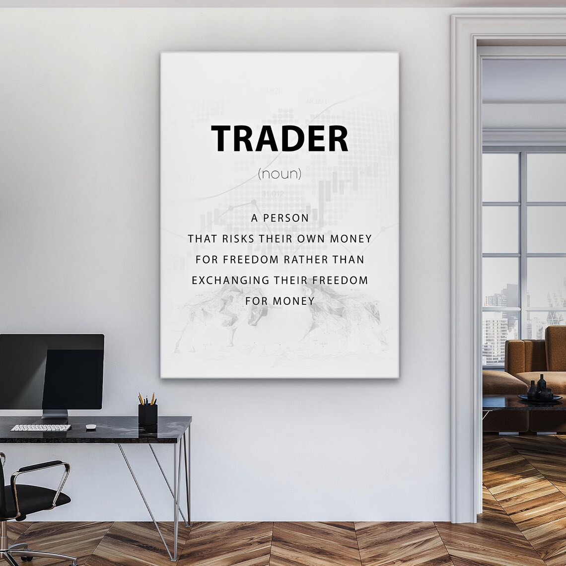 Trader Definition Wall Art, Trading Poster Digital Download ...