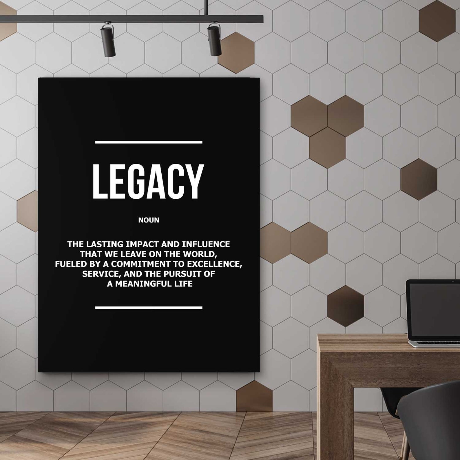 Legacy Definition Printable Inspirational Wall Art Life Impact ...
