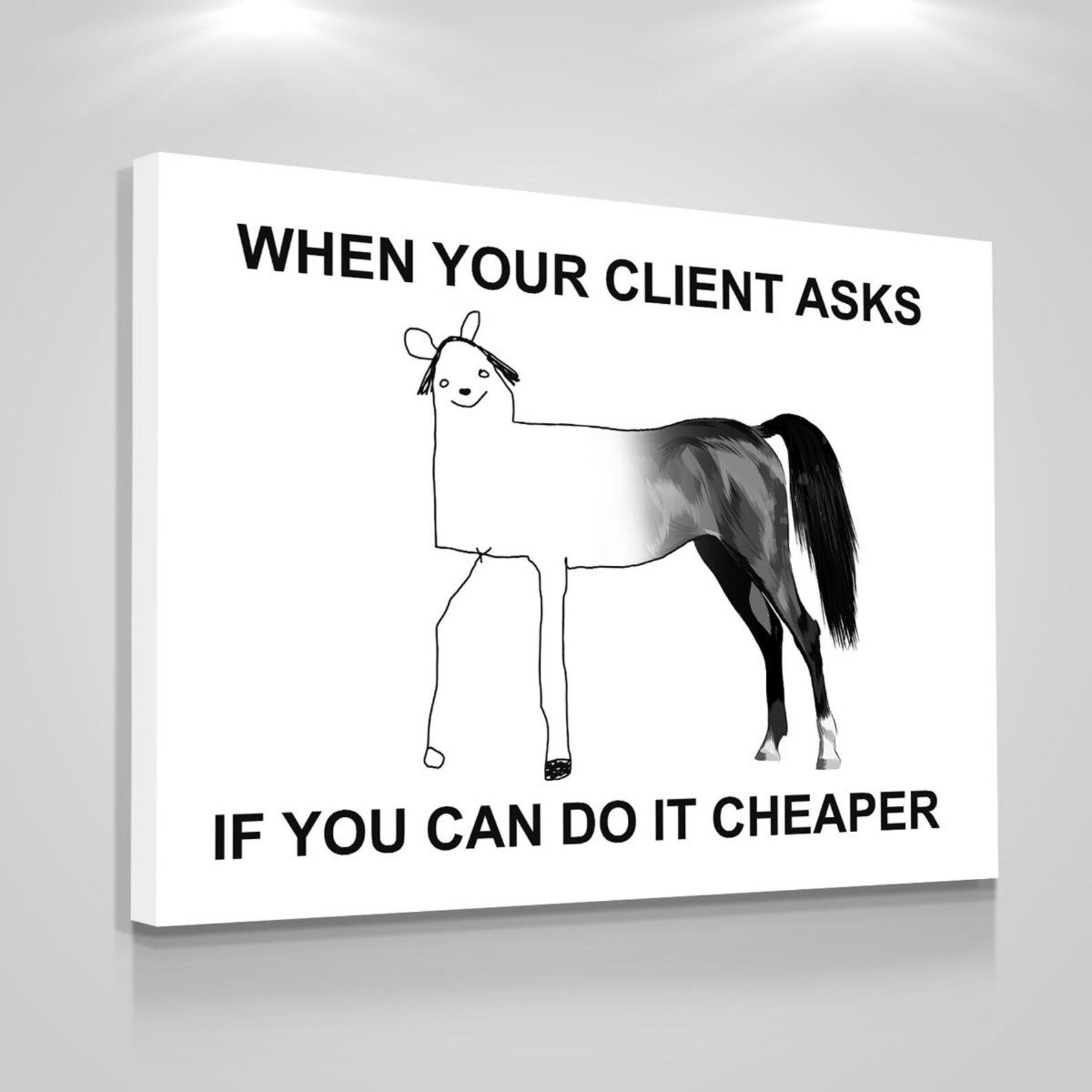 Funny Office Decor Wall Art Printable, Company Art Print, Business Sign ...