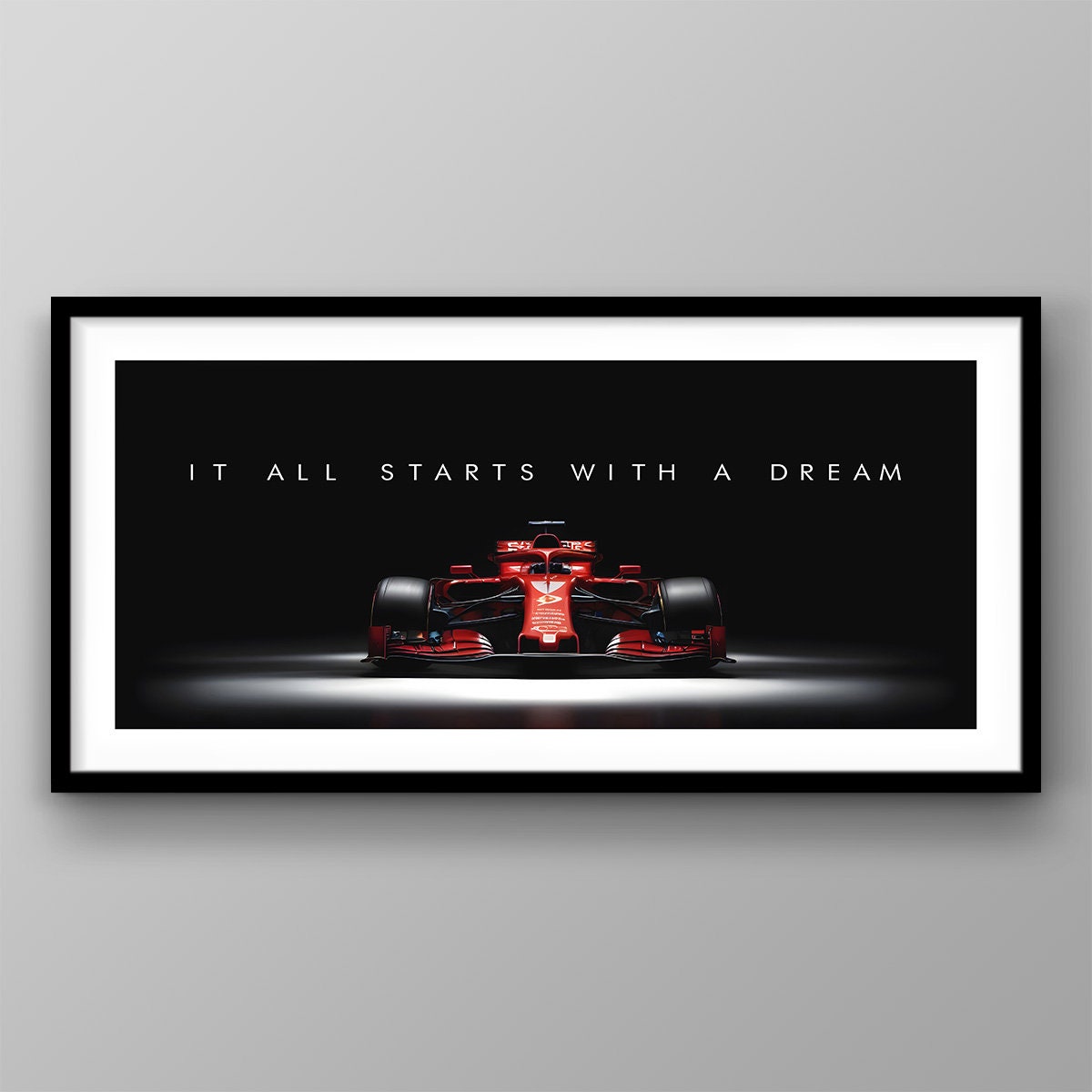 Formula 1 Dreams Printable - Racing Wall Art Sports Car Racer ...