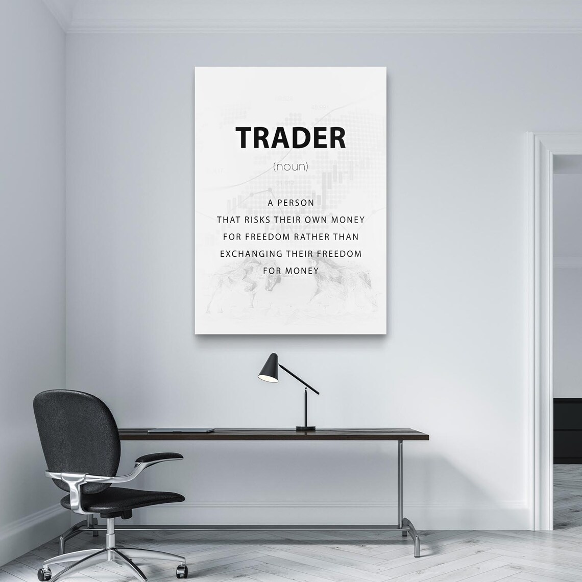 Trader Definition Wall Art, Trading Poster Digital Download ...