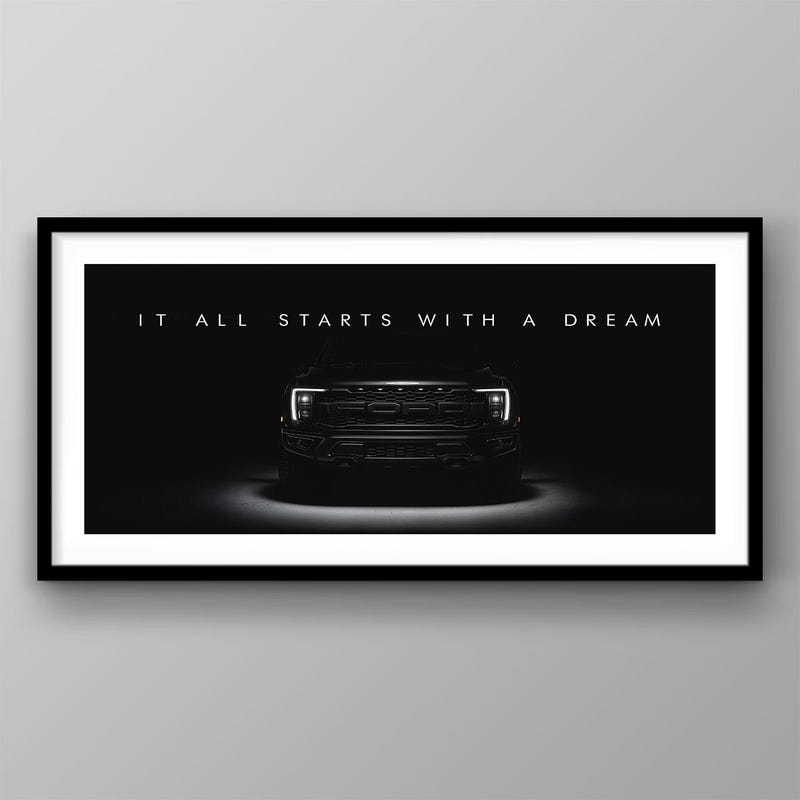 Ford Frame Tv Art - Etsy
