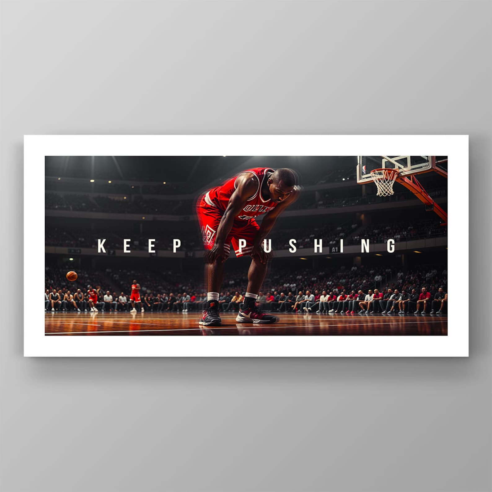 Inspirational Basketball Wall Art Motivational Sports Decor for Office ...