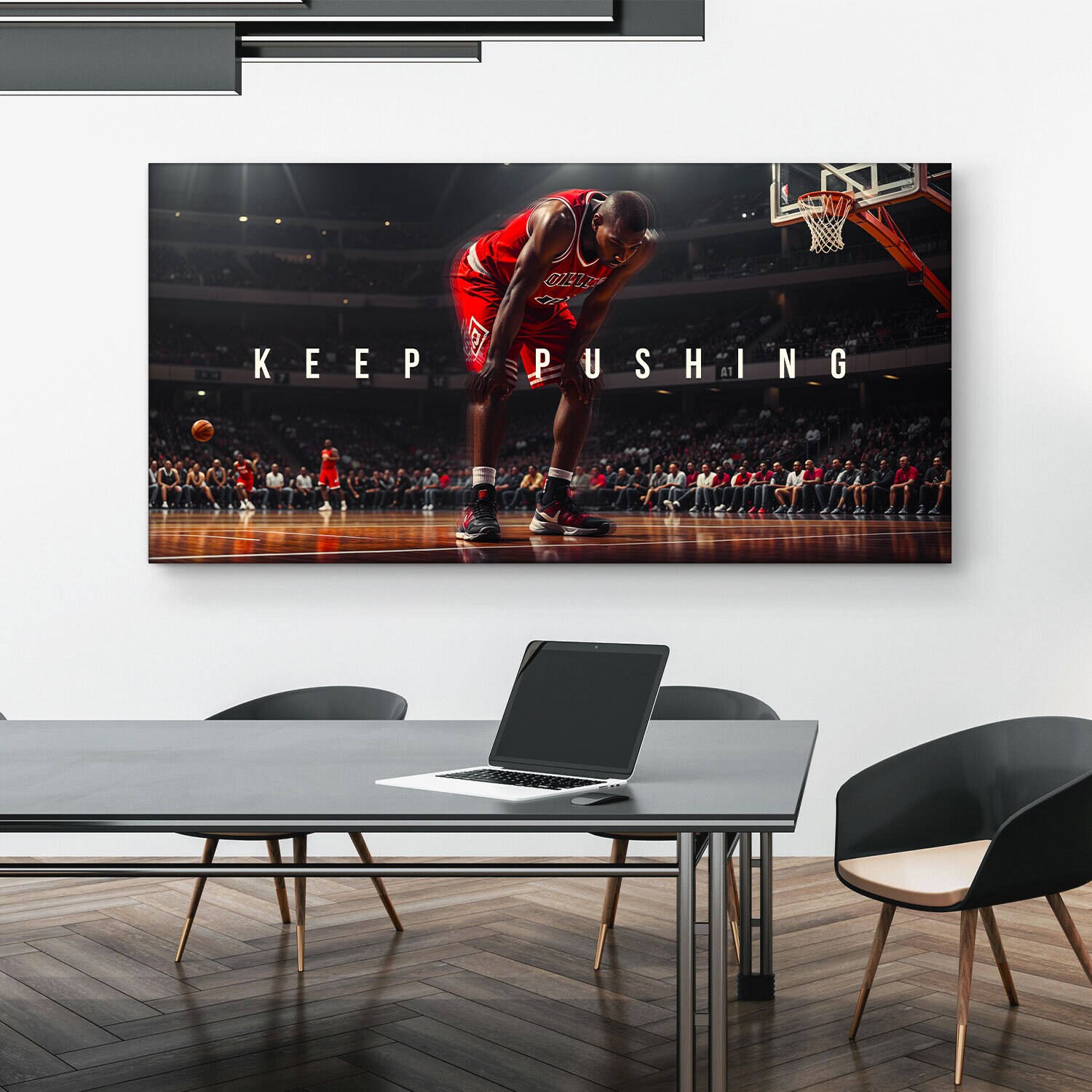 Inspirational Basketball Wall Art Motivational Sports Decor for Office ...