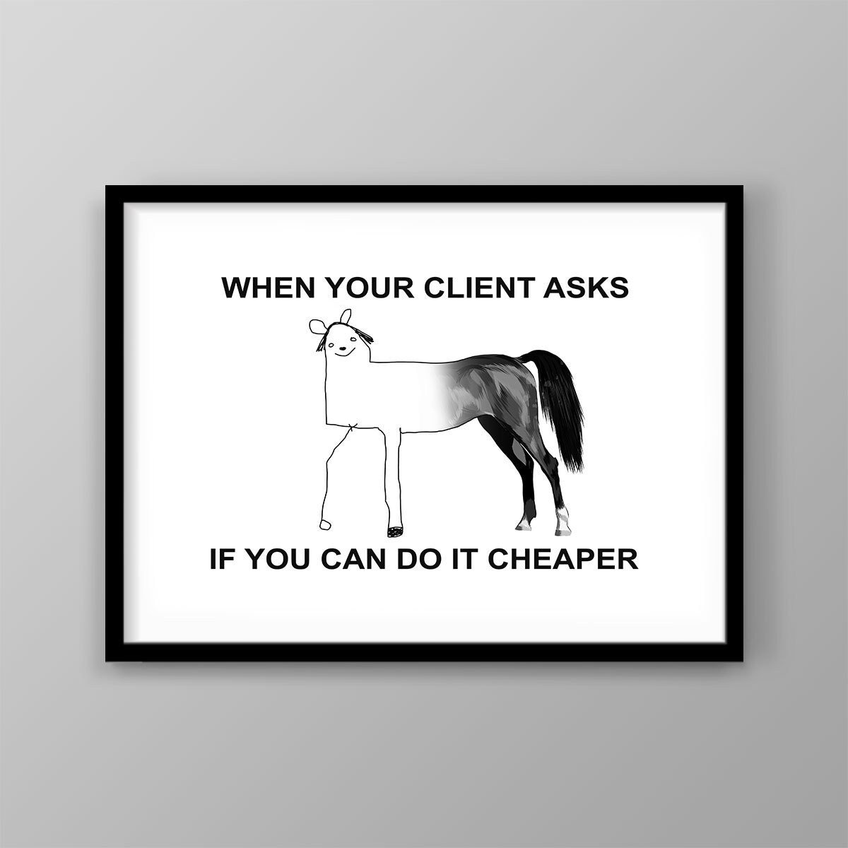 Funny Office Decor Wall Art Printable, Company Art Print, Business Sign ...