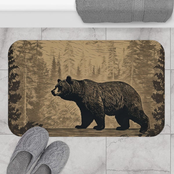 Woodland Bathroom - Etsy