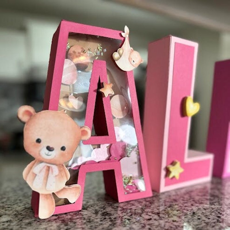 Letras decorativas - Etsy España