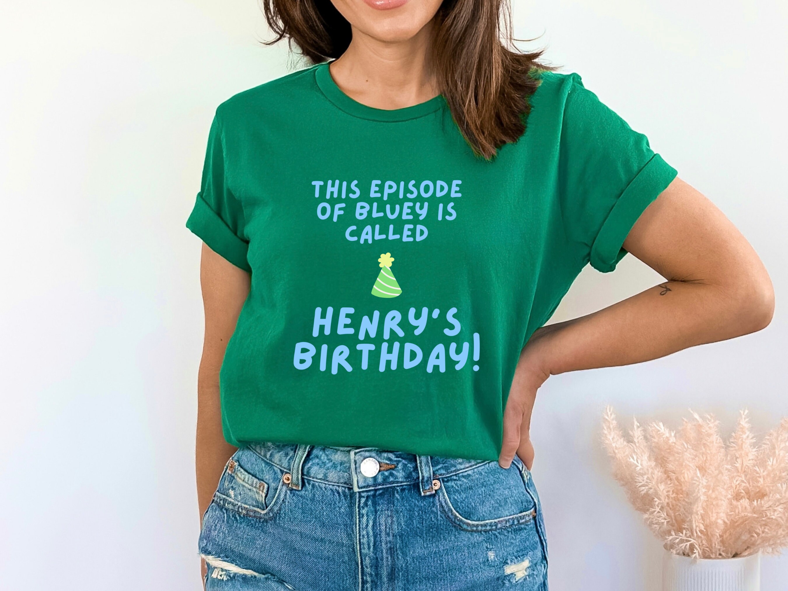 Bluey Adult Birthday Shirt | Personalized Cute Adult Birthday T-shirt ...