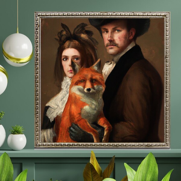 Fox Hunt Painting - Etsy
