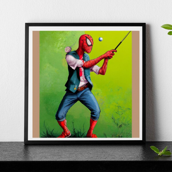 Spiderman Golf - Etsy