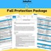 Fall Protection Policy | Workplace Safety Forms | Health and Safety ...