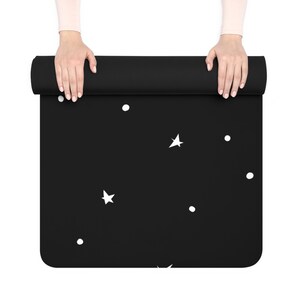 Aries Constellation Yoga Mat: Zodiac Star Design, Non-slip Rubber - Etsy