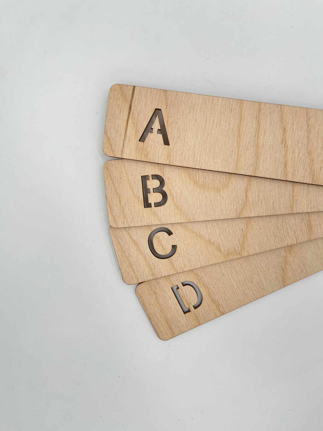 Eco-friendly A to Z VINYL RECORD DIVIDERS - Wooden Alphabet Lp ...