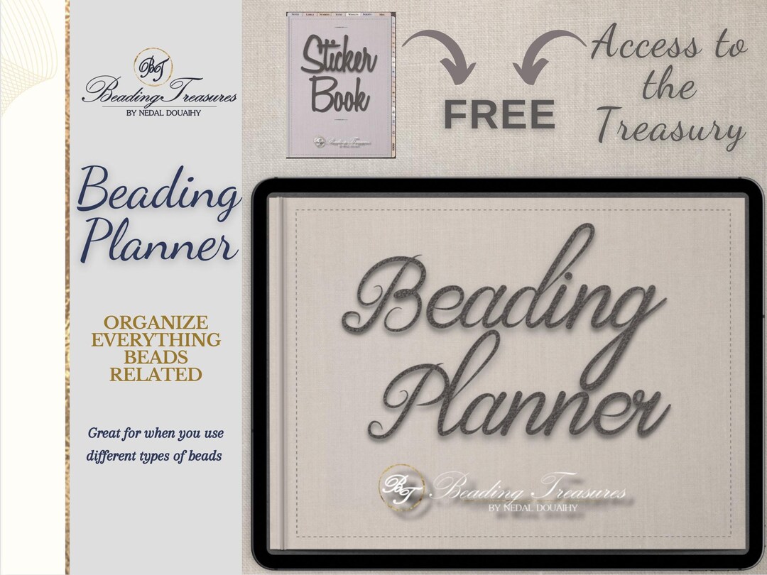 Digital Beading Planner: Bead Inventory & Project Tracker (digital ...