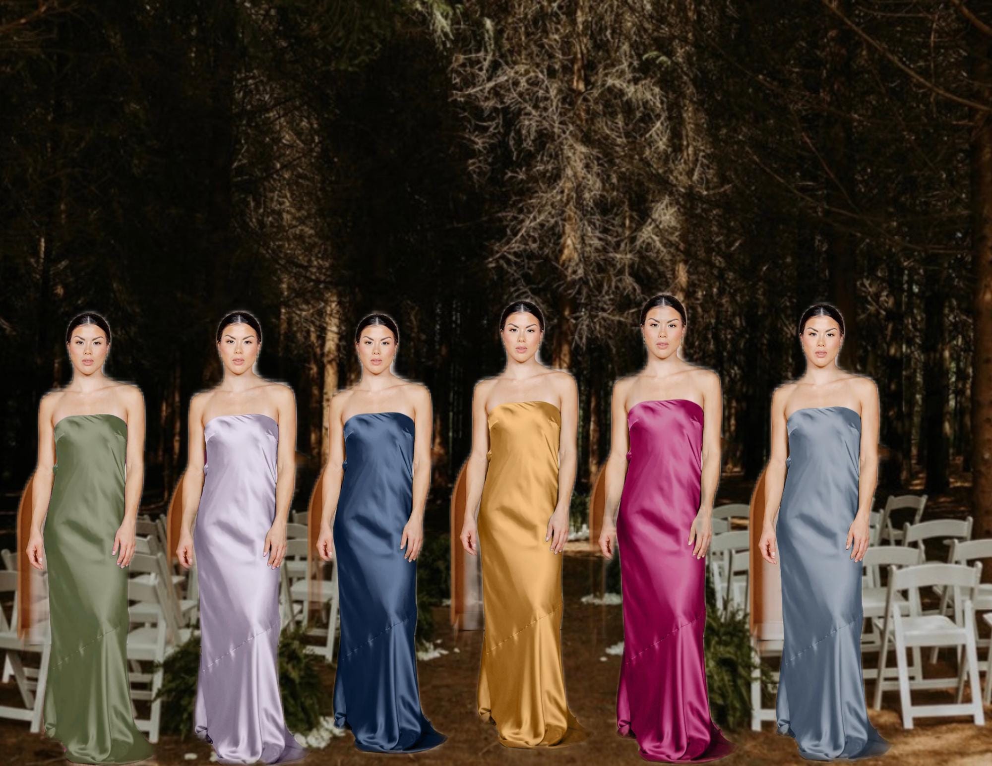 Mismatch Bridesmaids Dresses With Help to Mismatch Them for Bridesmaids ...