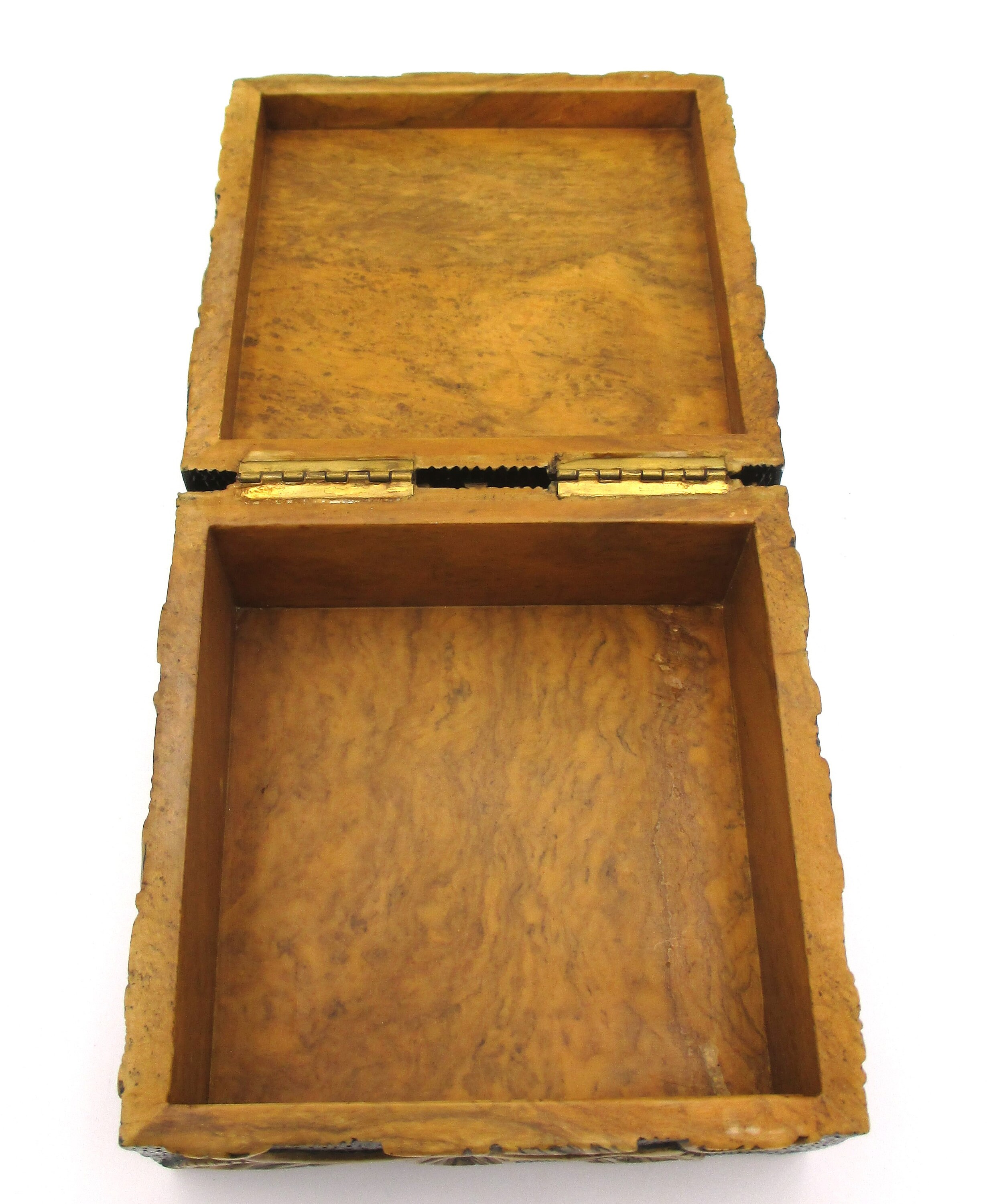 Vietnamese Decorative Box-rose Design Hand Carved - Etsy