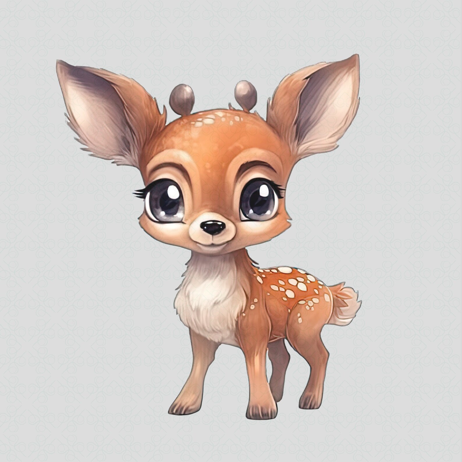 Baby Deer Animal Art Cute Baby Animal Clip Art Cute Animals Clip Art ...