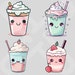 Kawaii Food Clipart Food PNG Bundle Cute Food Graphics Kawaii Clipart ...