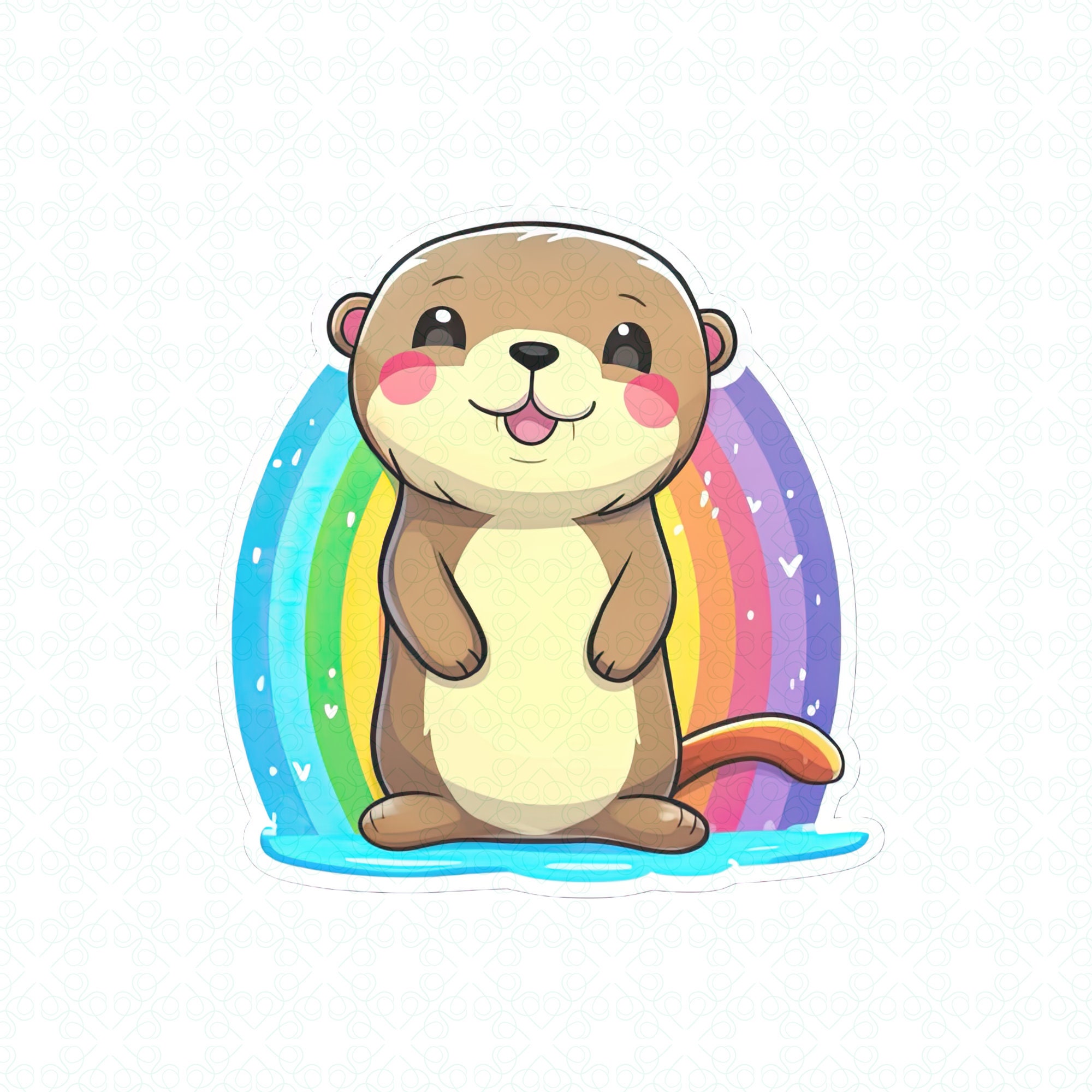 Otter Pride Bundle PNG Clipart Rainbow Image LGBTQ Pride Sublimation ...
