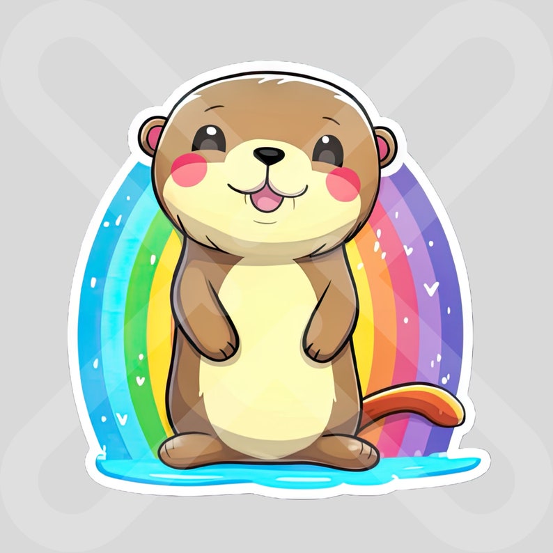 Otter Pride Bundle PNG Clipart Rainbow Image LGBTQ Pride - Etsy