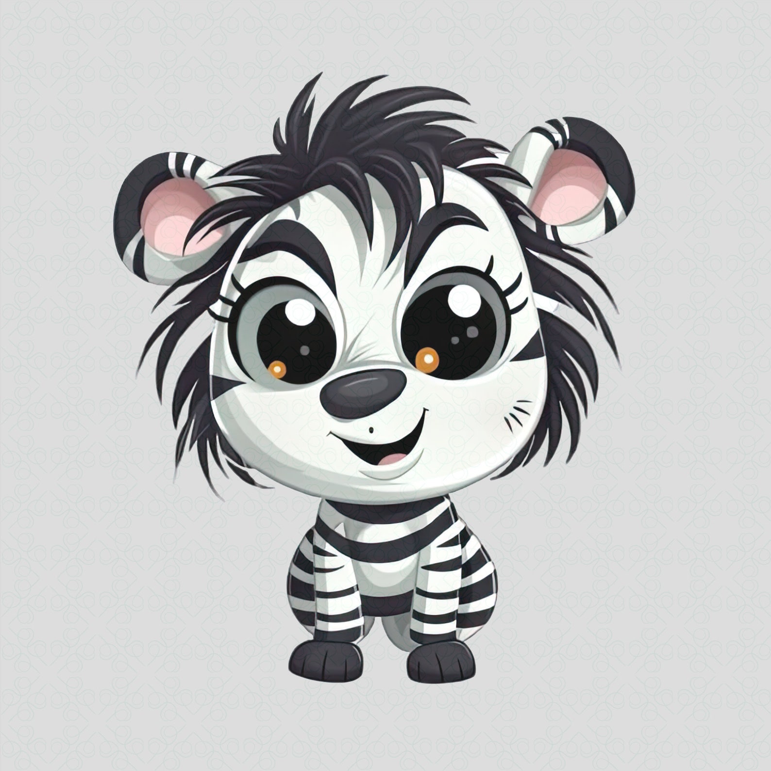 Baby Safari Animal Art Cute Baby Animal Clip Art Cute Animals Clip Art ...