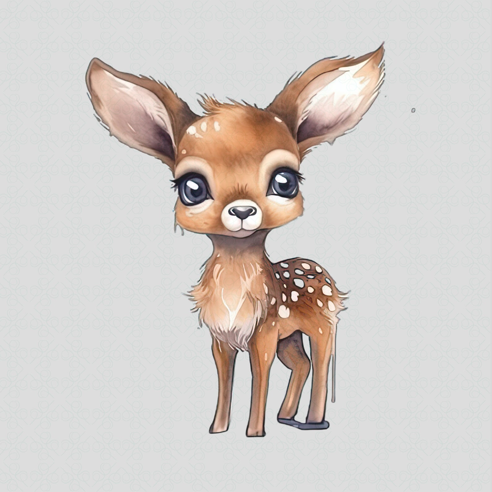 Baby Deer Animal Art Cute Baby Animal Clip Art Cute Animals Clip Art ...