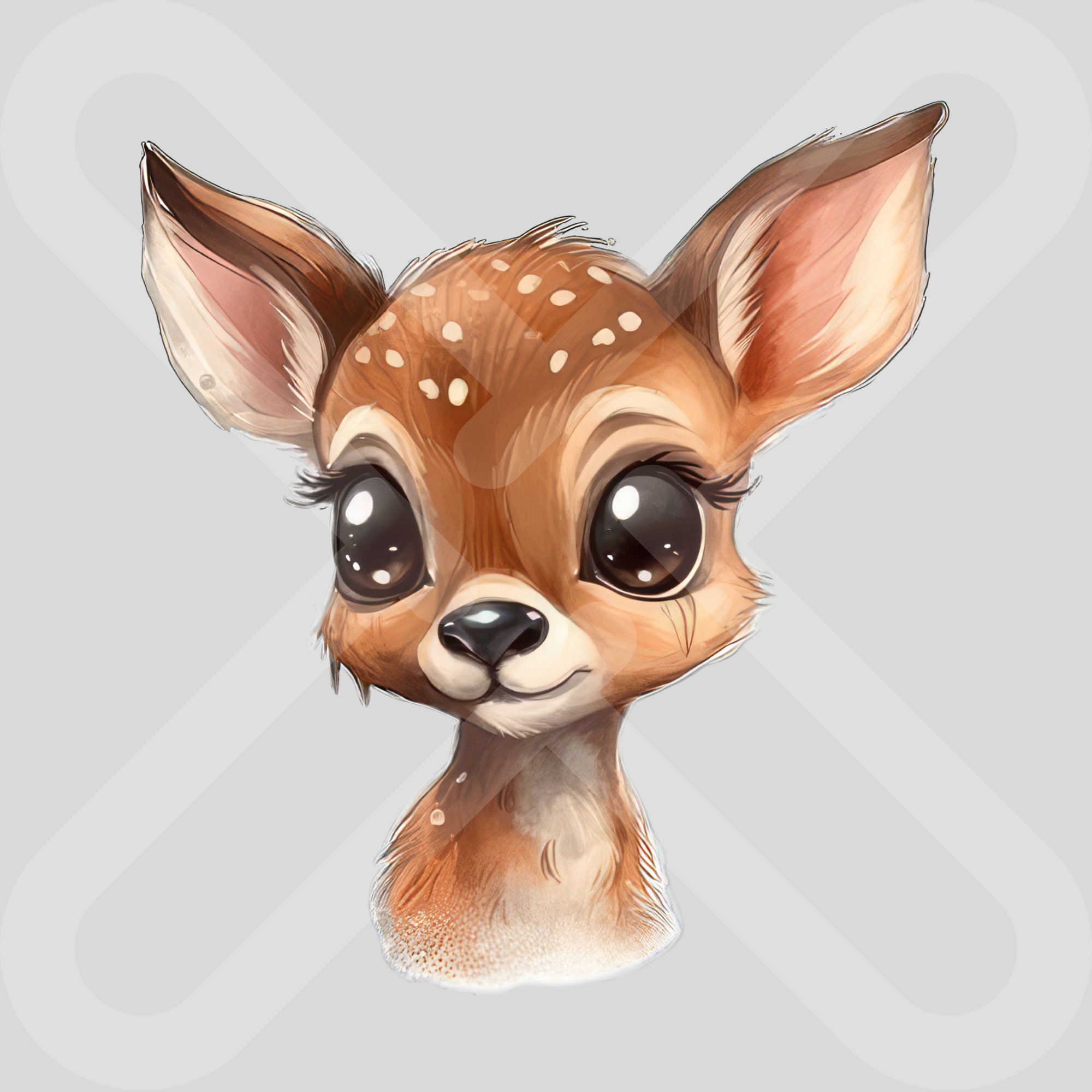 Baby Deer Animal Art Cute Baby Animal Clip Art Cute Animals Clip Art ...