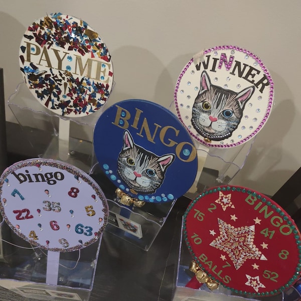Bingo Paddles - Etsy