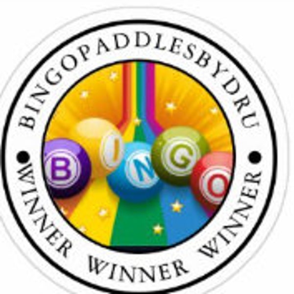 Bingo Paddles - Etsy