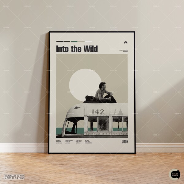 Into the Wild Poster - Etsy