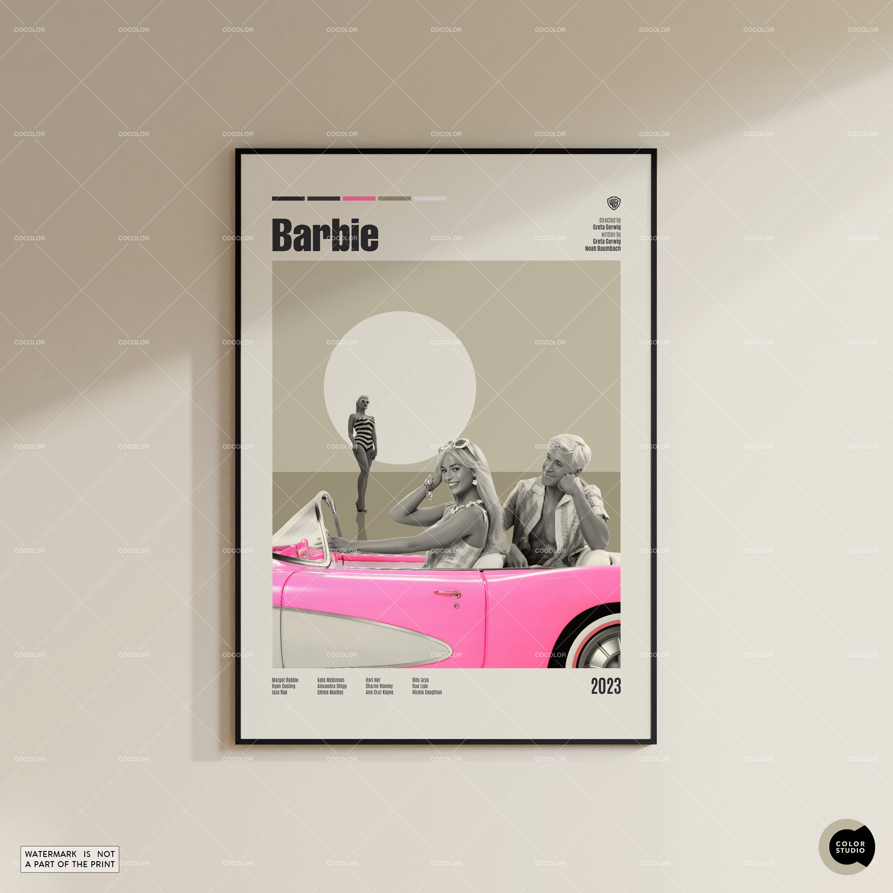 Póster Barbie Movie 2023 Merch