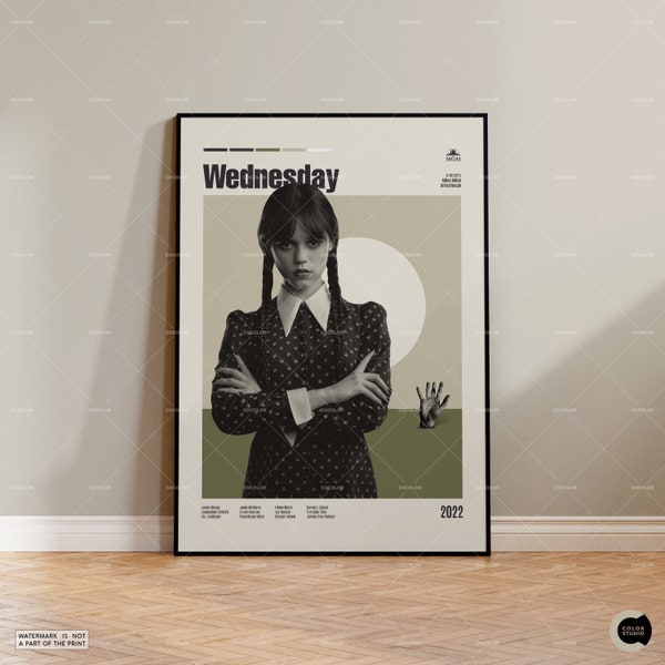 Wednesday Movie Poster - Etsy