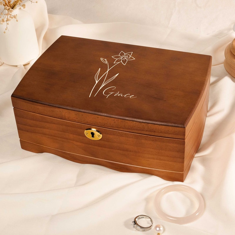 Engraved Jewelry Box - Etsy