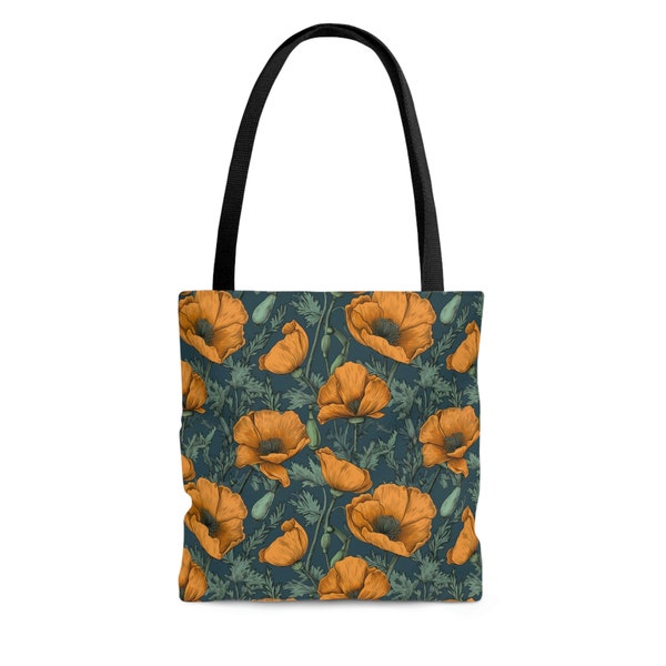 Poppy Tote Bag - Etsy