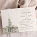 LDS Sealing Card Template – Instant Download – Editable Wedding ...