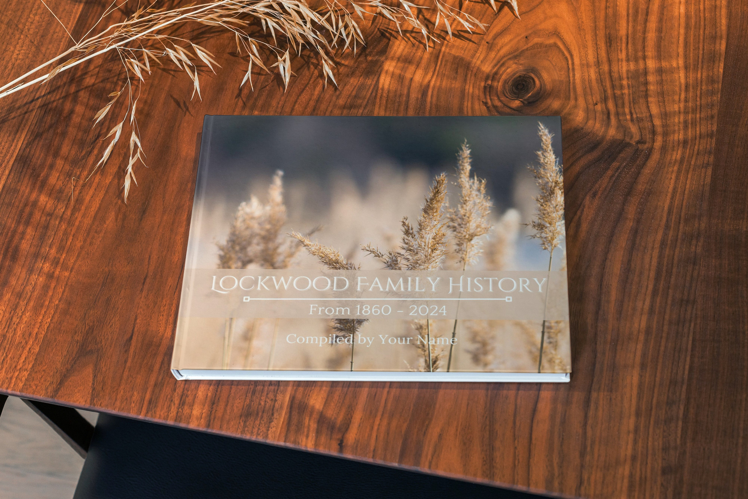 Ancestry Book Template Genealogy Gift Instant Download Family History ...