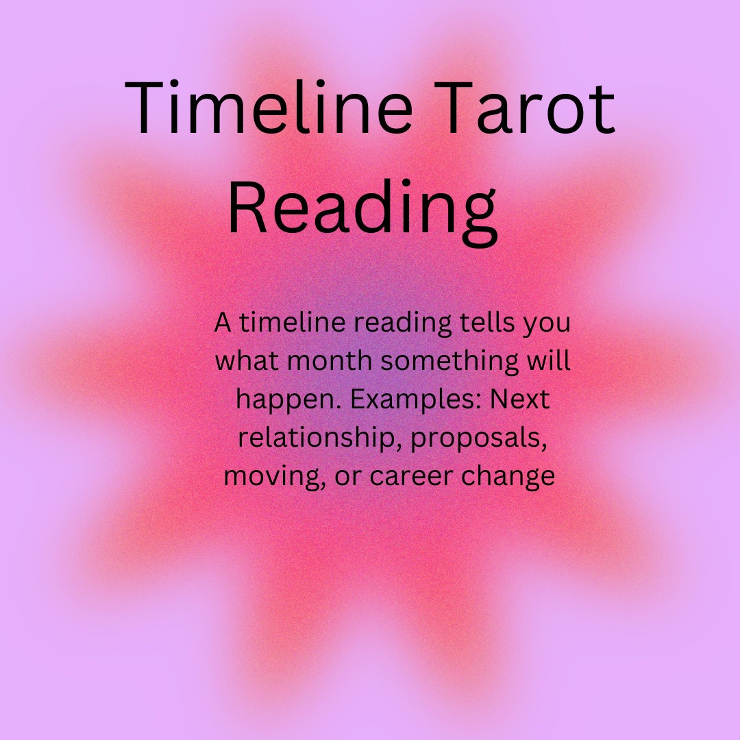 Timeline Tarot Reading - Etsy