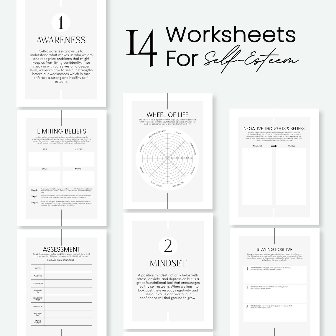 14 Self Esteem Worksheets Worksheets for Adults, Building Self Esteem ...