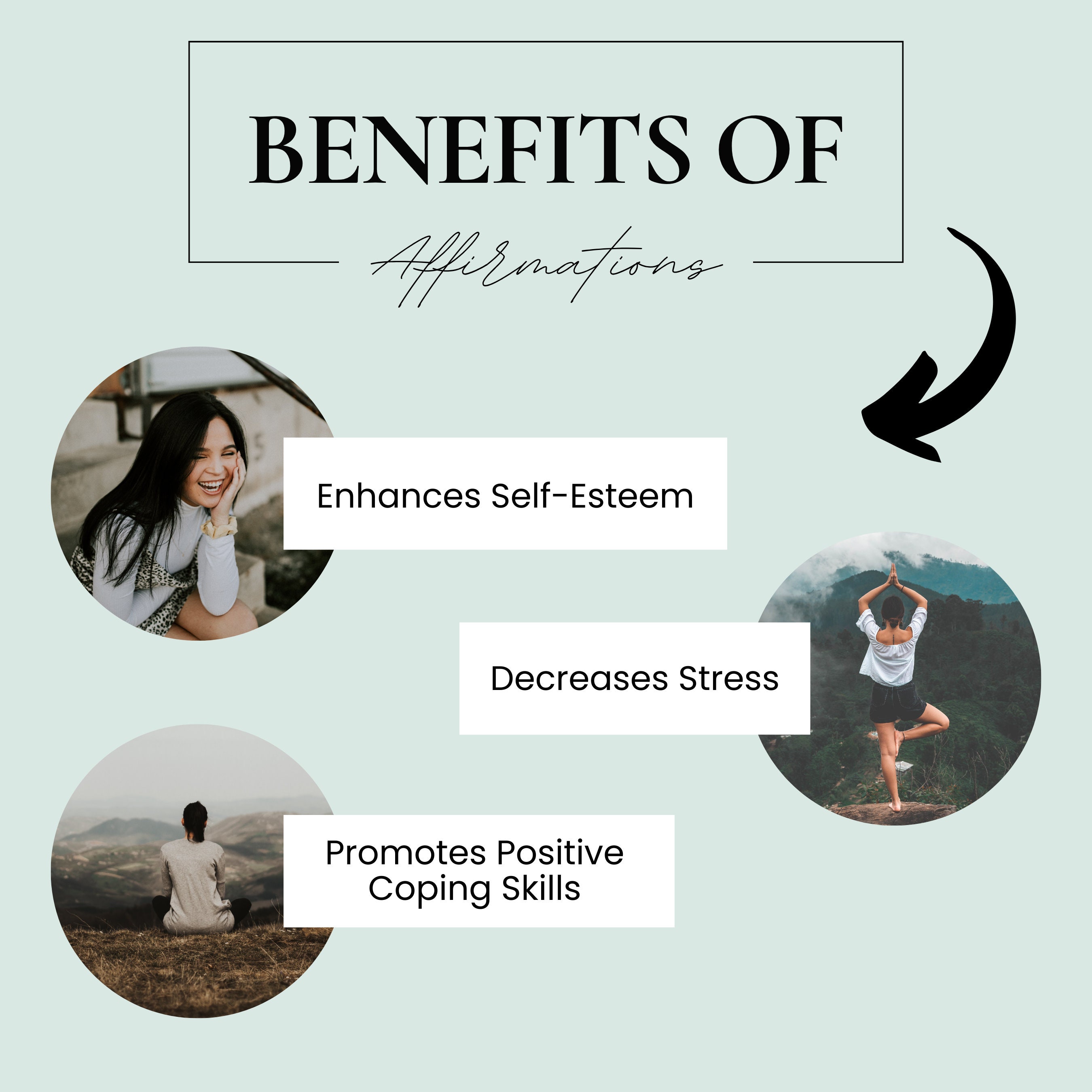 10 Printable Self-esteem Stickers DIY Positive Mindset Stickers ...