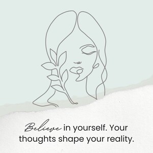 10 Printable Self-esteem Stickers DIY Positive Mindset Stickers ...