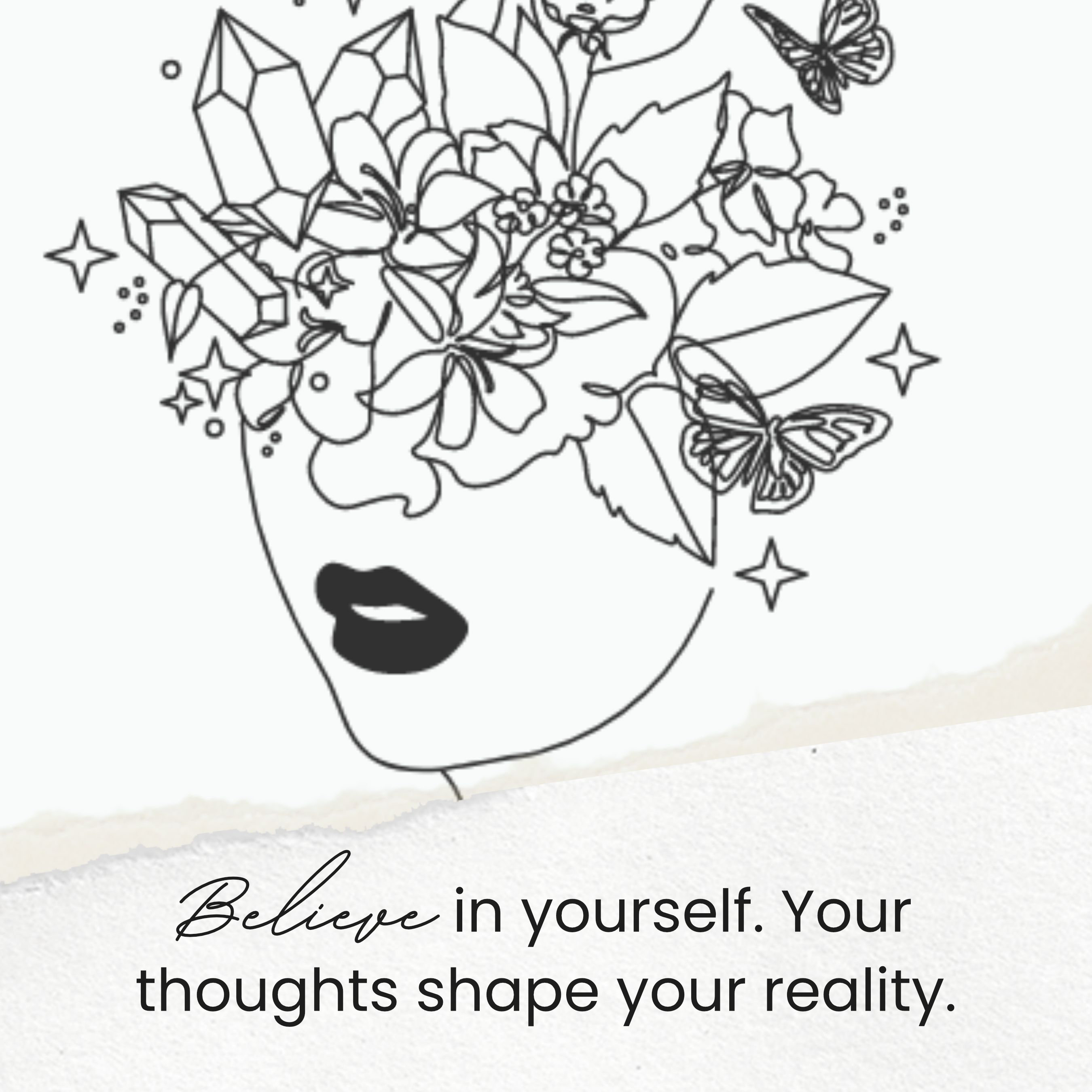 5 Pink Self Esteem Digital Wallpapers Self-love Illustrations, Pink ...