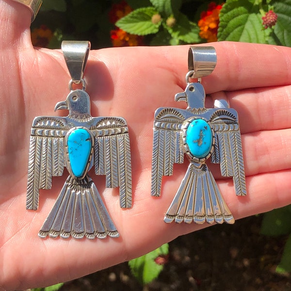 Thunderbird Turquoise Necklace - Etsy