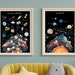 Set of Educational Posters, 5 Homeschool Prints I Montessorri Classroom ...