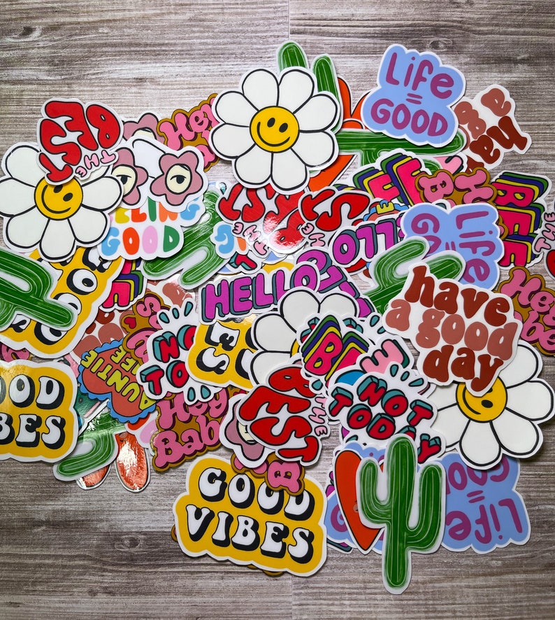 Paint Palette Sticker, Artist Palette, Artist Gift, Waterproof Sticker ...