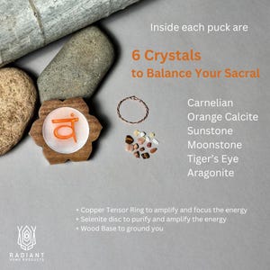 Chakra Balancing Puck - Chakra Healing Puck - Chakra Healing Device ...