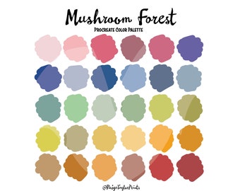 Red Delicious Procreate Color Palette, Colorful Palette, Color Palette ...