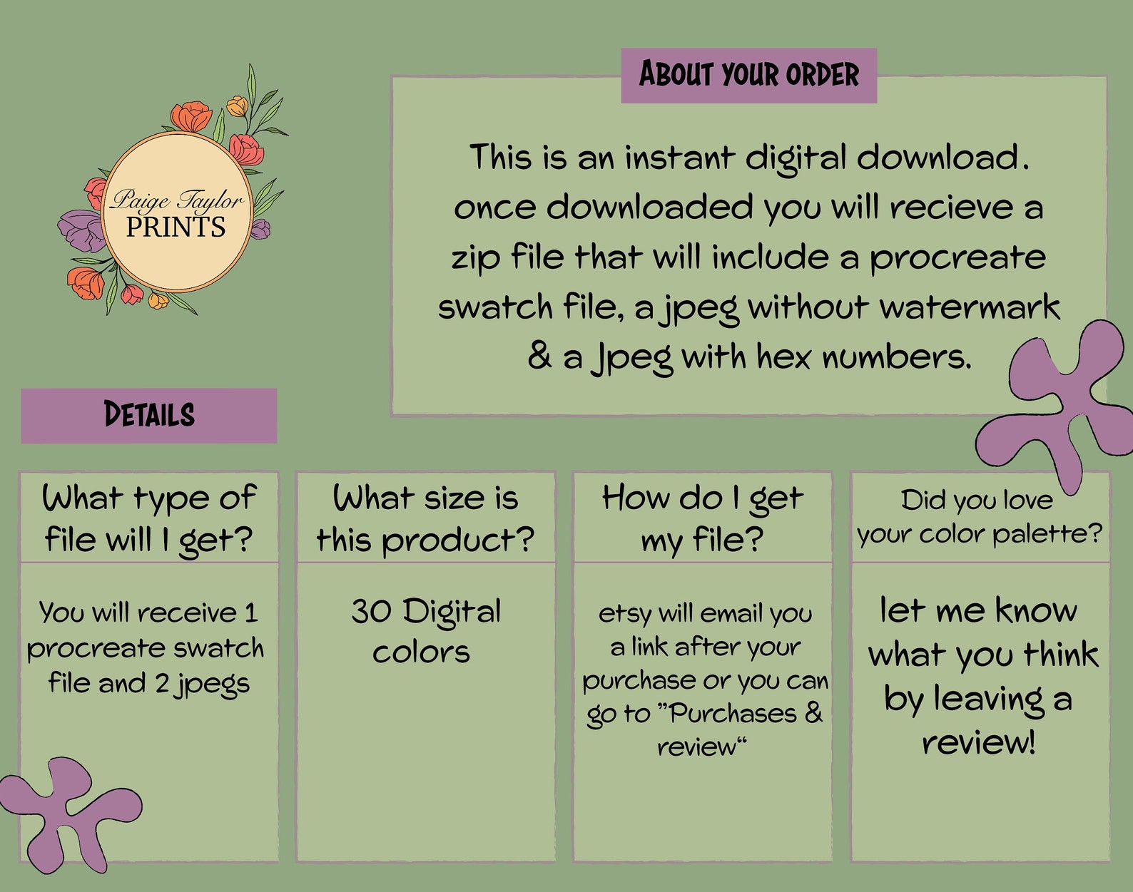 Blood Orange Procreate Color Palette, Colorful Palette, Color Palette ...