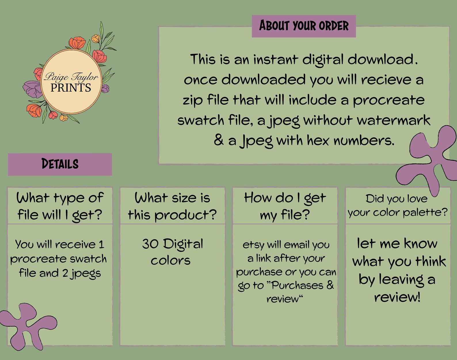 Spicy Tuna Procreate Color Palette, Colorful Palette, Color Palette ...